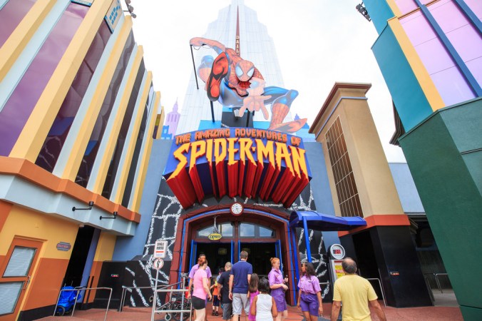 Amazing Spider-Man Ride Queue – Islands of Adventure, FL | David's Coin ...