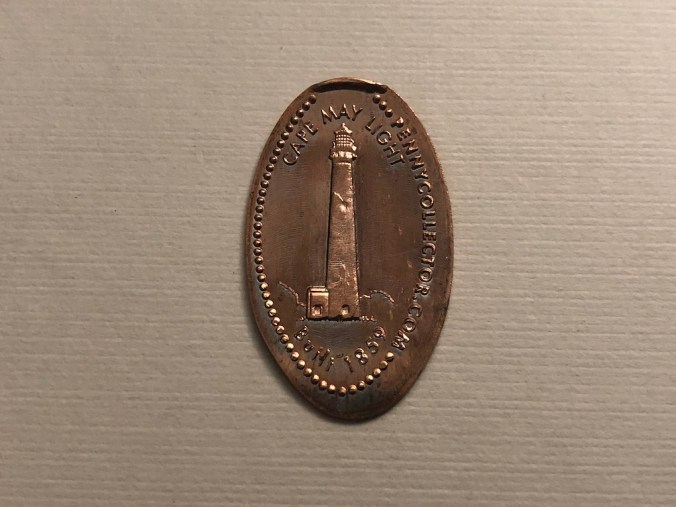 New Jersey Lighthouse Challenge Pressed Penny Set | David's Coin Travels