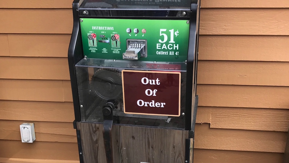 What to do when a Pressed Penny Machine is Broken | David's Coin Travels