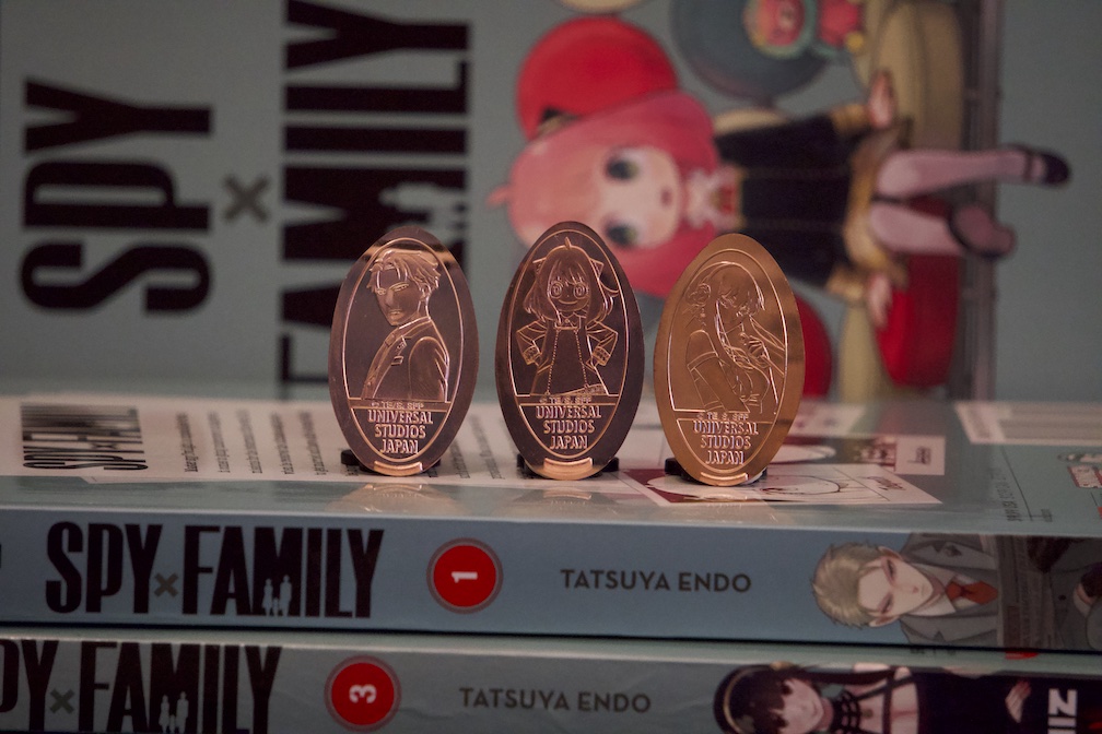 Japanese Manga Elongated Coins | David's Coin Travels